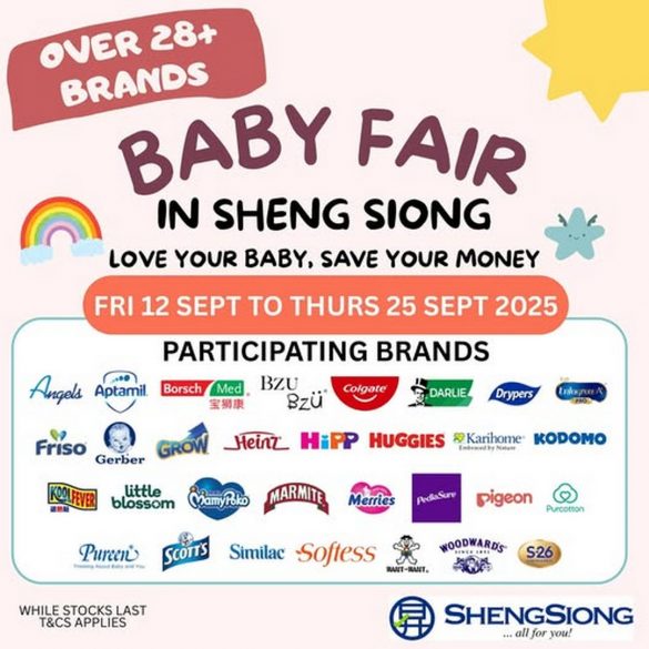 12-25 September 2025: Sheng Siong Singapore Baby Fair: Special Deals on ...