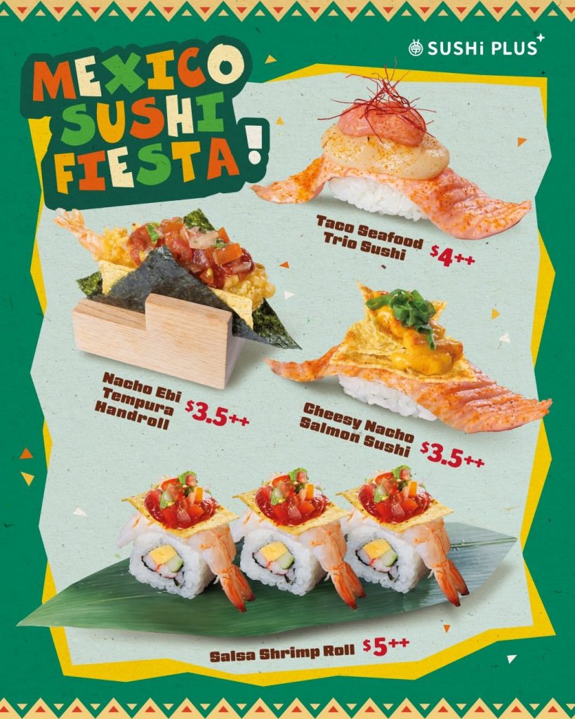 1 September-31 October 2025: Sushi Express: Mexico Sushi Fiesta Starts ...