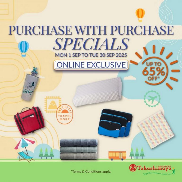 1-30 September 2025: Takashimaya Online PWP Specials: Online Promotion ...