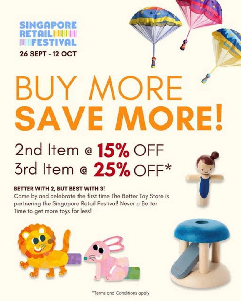 26 September–12 October 2025: The Better Toy Store Singapore, Buy More ...