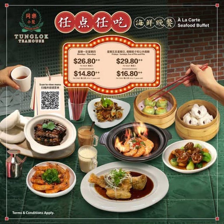 23 September 2025 onwards: TungLok Teahouse Seafood Buffet Promotion at ...