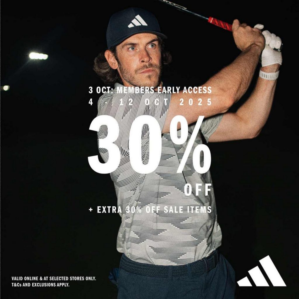 3-12 October 2025: Adidas 10.10 Sale: 30% Off Selected Styles Promotion ...