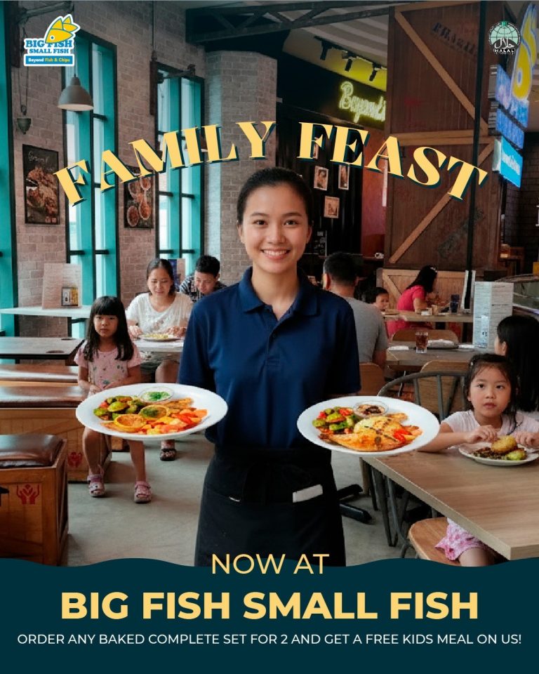 19 October 2025 onwards: Big Fish Small Fish: Free Kids Meal with Baked ...