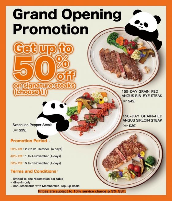 28 October–8 November 2025: 5:59+ Cafe & Bistro: Grand Opening Steak ...