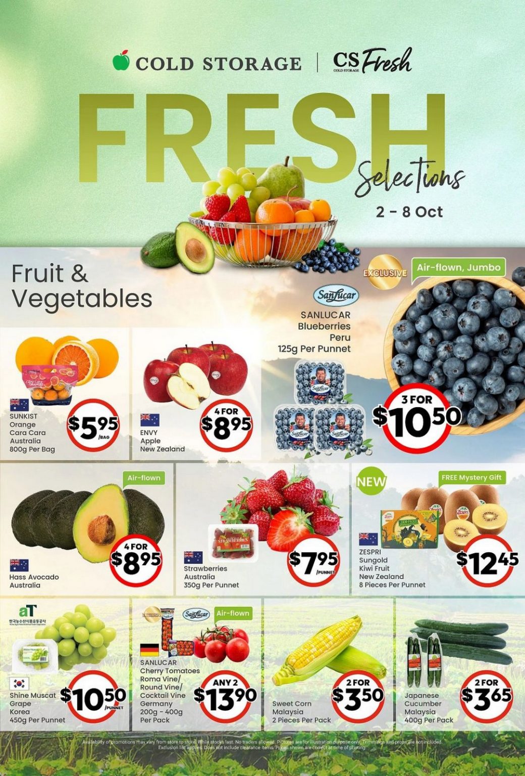 2-8 October 2025: Cold Storage Singapore: Weekly Promotion on Fresh ...