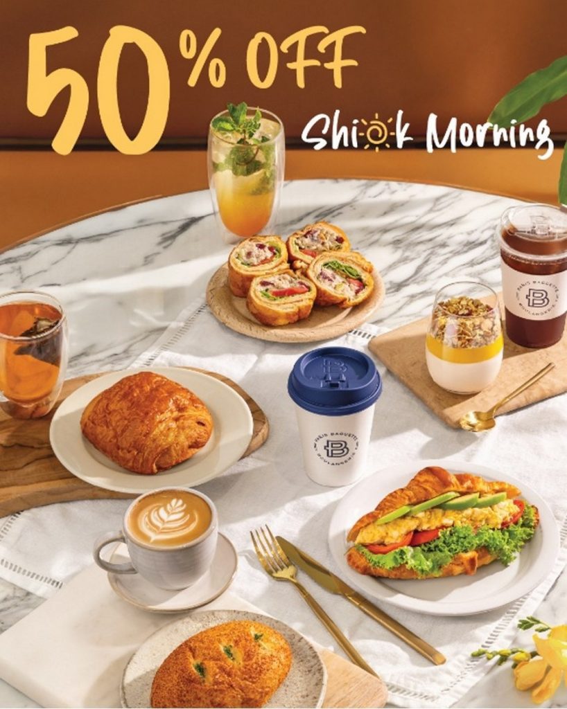 3 October 2025 onwards: Paris Baguette: Shiok Morning Breakfast ...