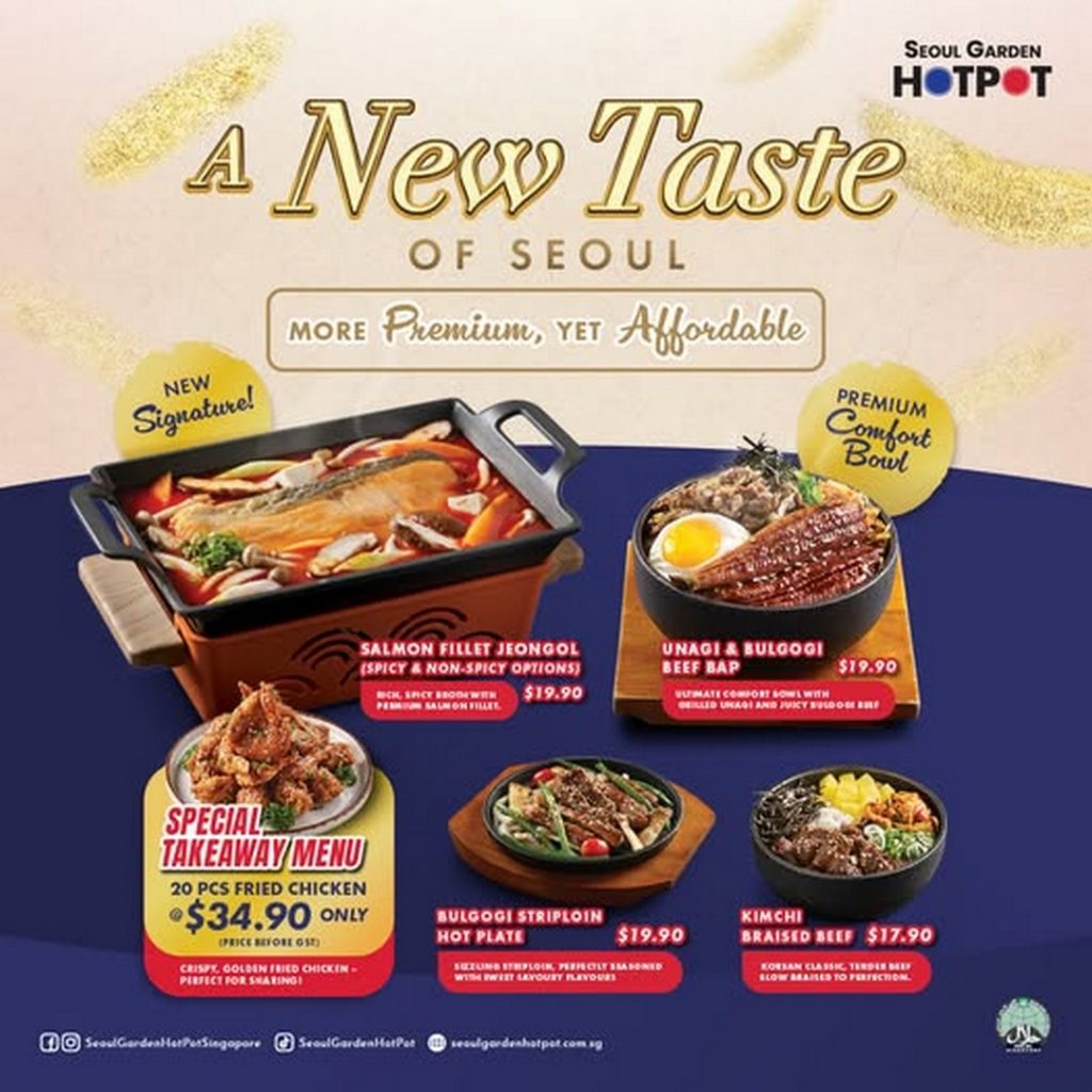 10 October 2025 onwards: Seoul Garden Singapore: New Menu Launch ...