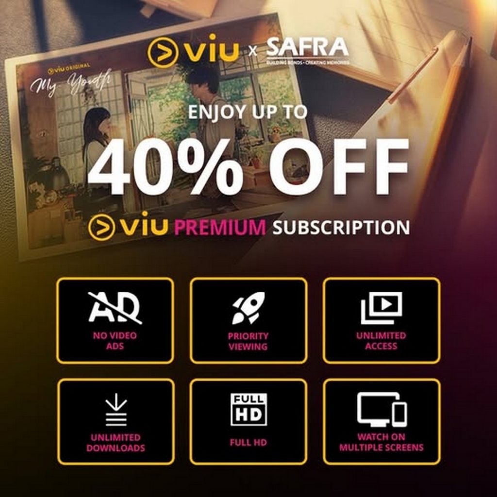 1 October 2025-31 March 2026: Viu: Up to 40% Off Premium Subscription Promotion for SAFRA ...