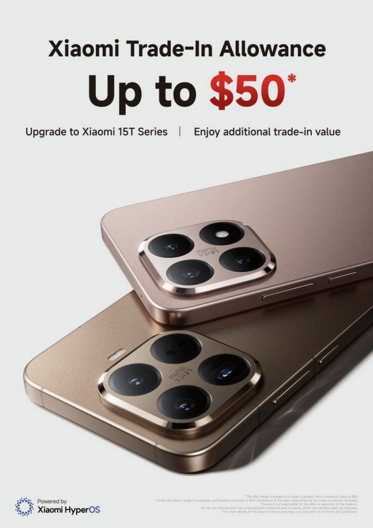 17 October 2025 onwards: Xiaomi: Trade-In Promotion: Get Up To $50 ...