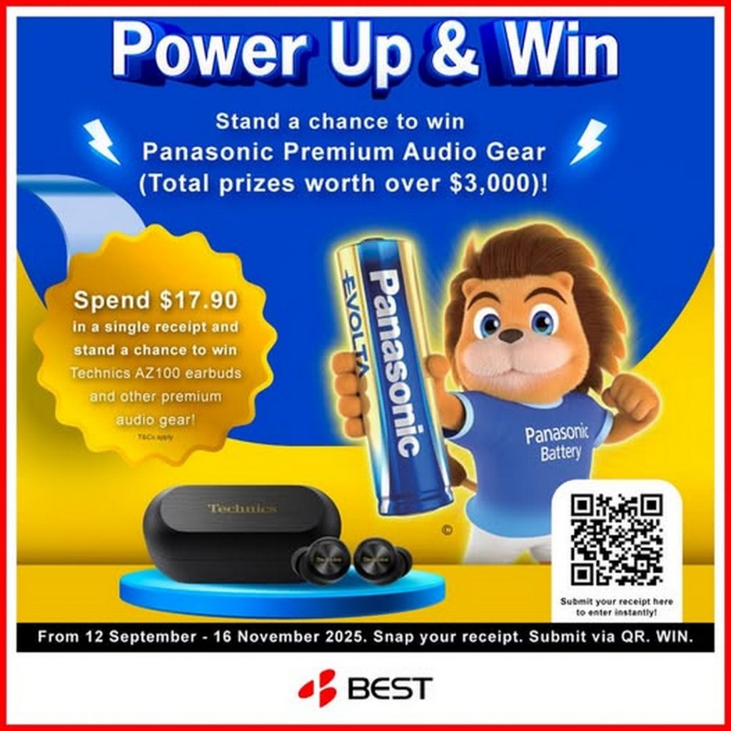 Now till 16 November 2025: BEST Denki Singapore – Panasonic Battery ...