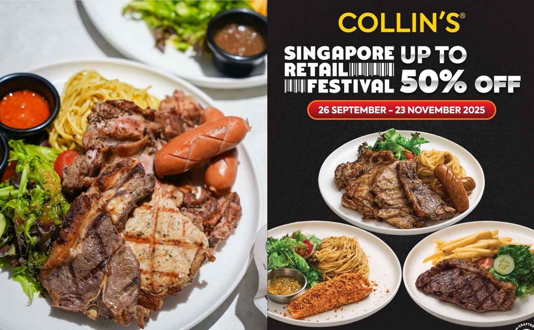 12-23 November 2025: COLLIN'S® Singapore Retail Festival: Up to 50% OFF ...