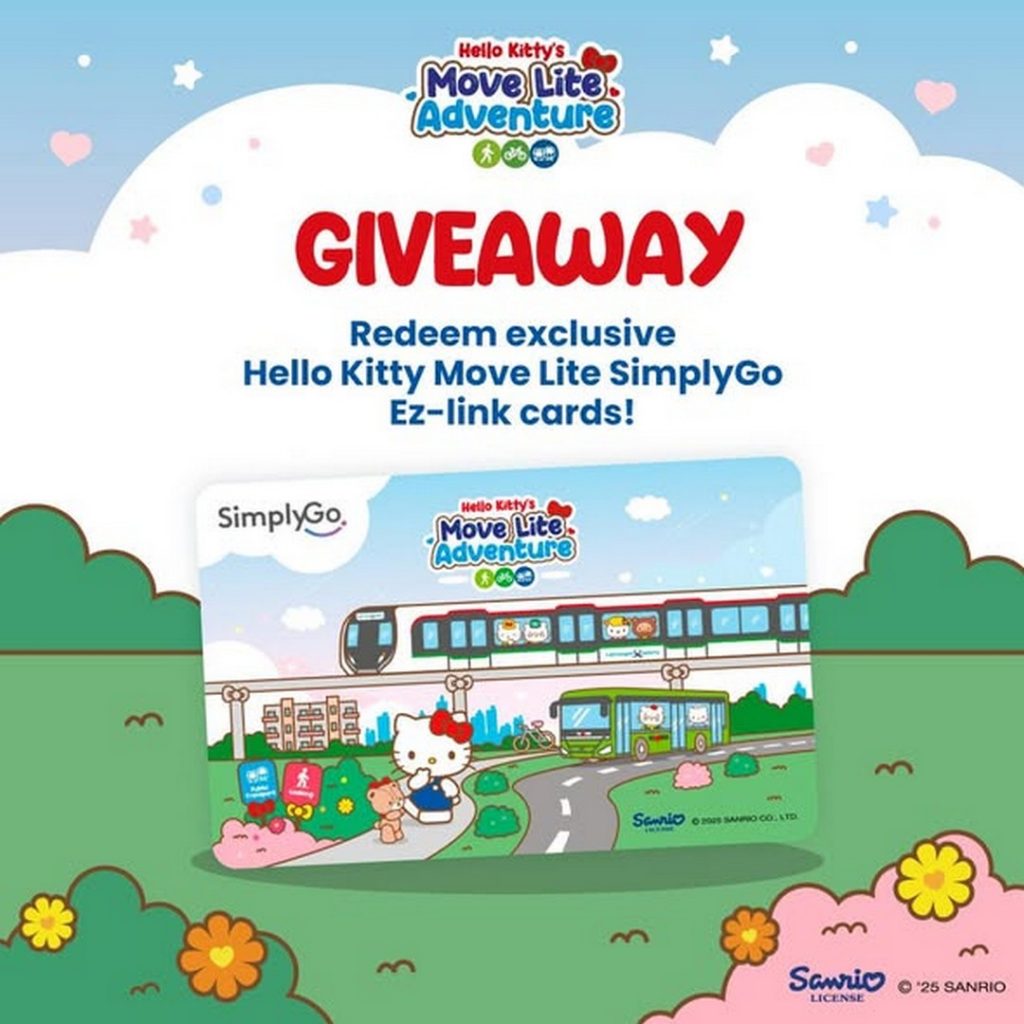 1-23 November 2025: Land Transport Authority: Hello Kitty Move Lite ...