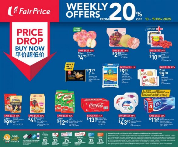 13-19 November 2025: NTUC FairPrice Weekly Offers: Price Drop Deals on ...