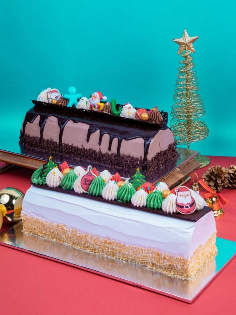27 November 2025 onwards: PrimaDeli Christmas Log Cakes 2025: Midnight Joyeux & Frosty Joyeux ...