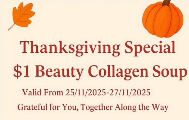 25-27 November 2025: Shi Li Fang Hot Pot: Thanksgiving Promotion: $1 ...