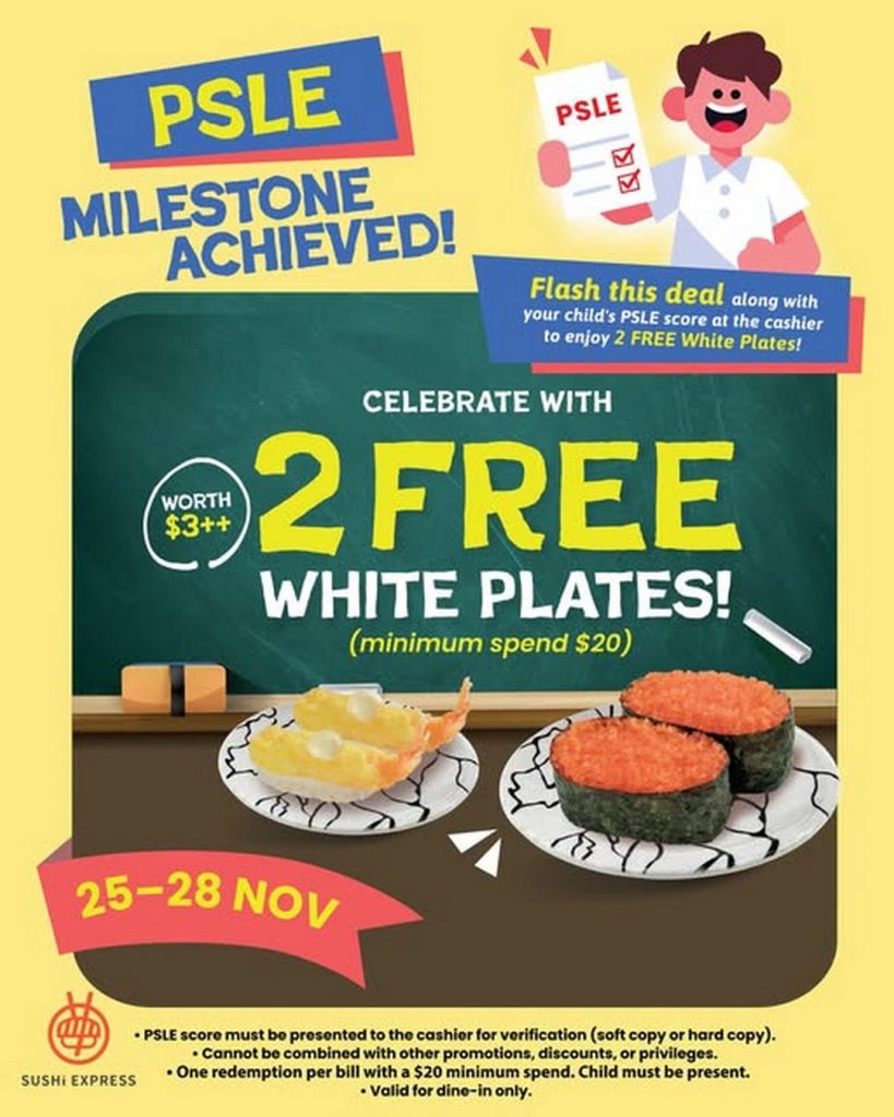 25-28 November 2025: Sushi Express Singapore: Celebrate Your Child’s ...