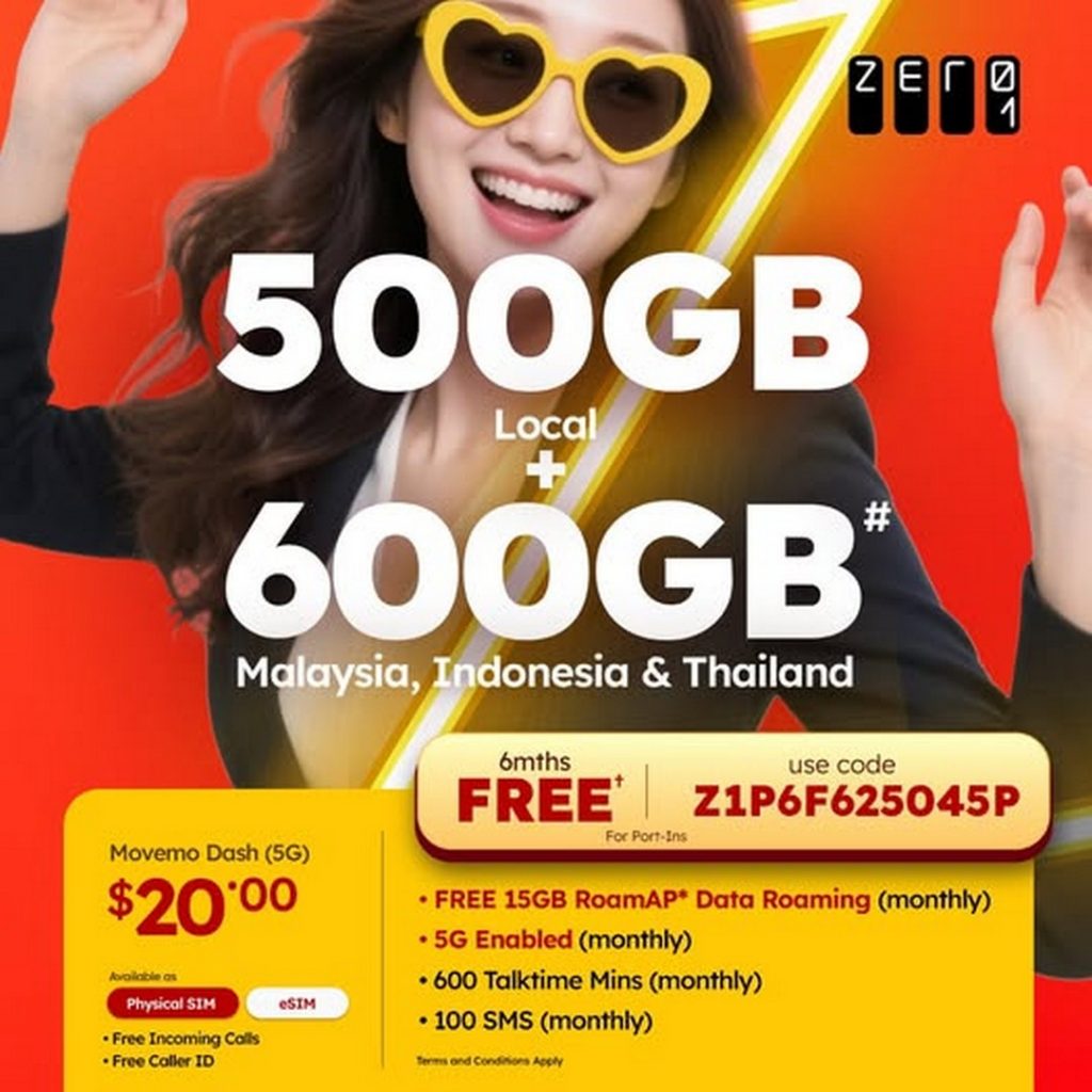 Now till 16 November 2025: Zero1 Pte Ltd Free 6-Month Subscription Promotion – Stay Connected ...