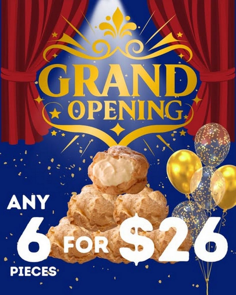 24–31 December 2025: Beard Papa’s Singapore VivoCity Grand Opening ...