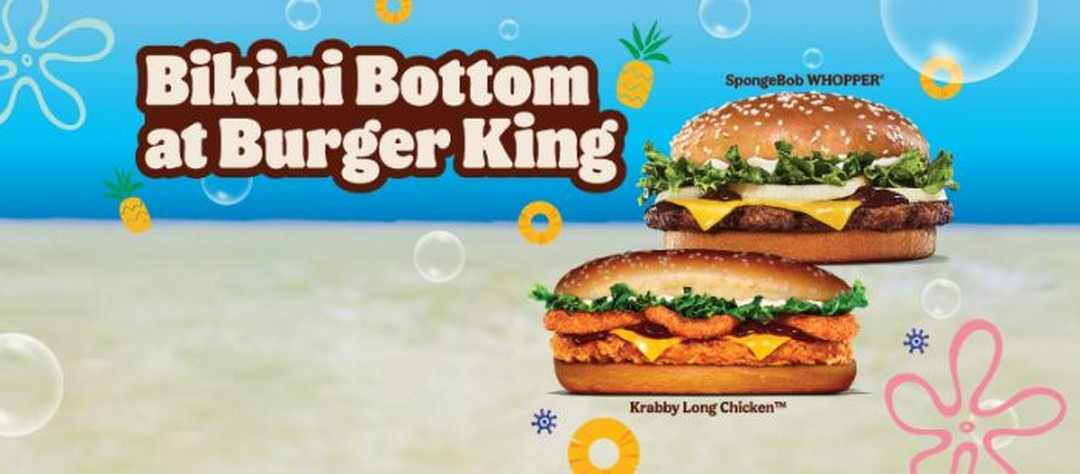 8 December 2025 onwards: Burger King Singapore – SpongeBob Menu Launch ...