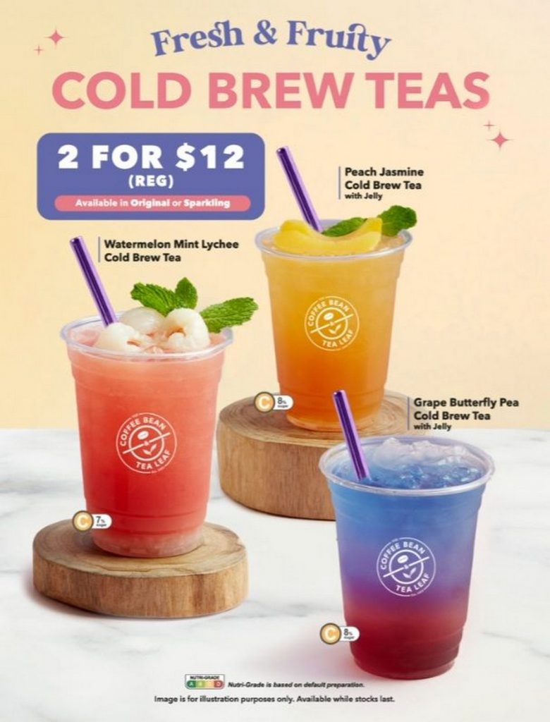 29 December 2025 Onward: Coffee Bean & Tea Leaf: Cold Brew Tea 2 for ...