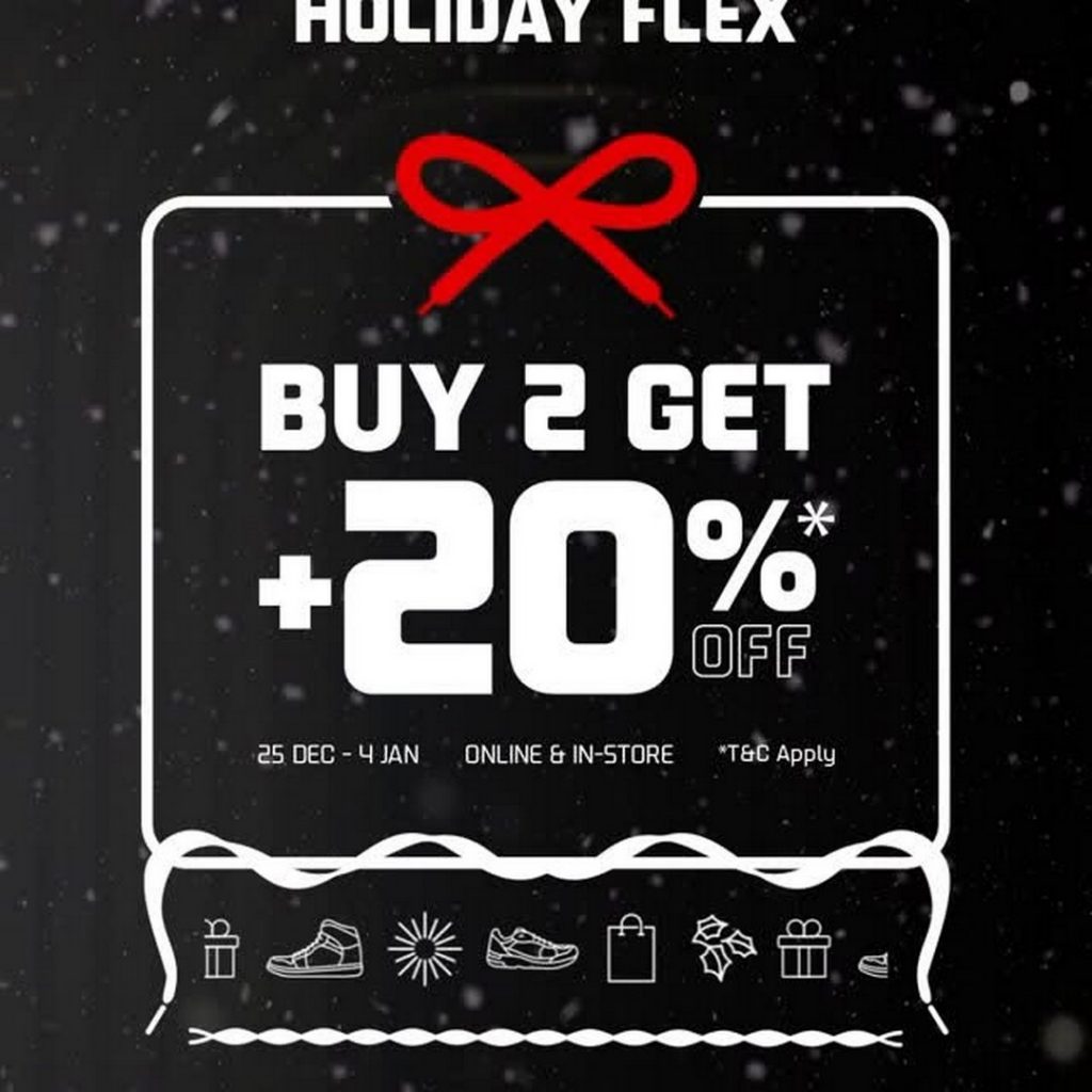 25 December 2025-4 January 2026: Foot Locker Singapore: Buy 2, Get 20% ...