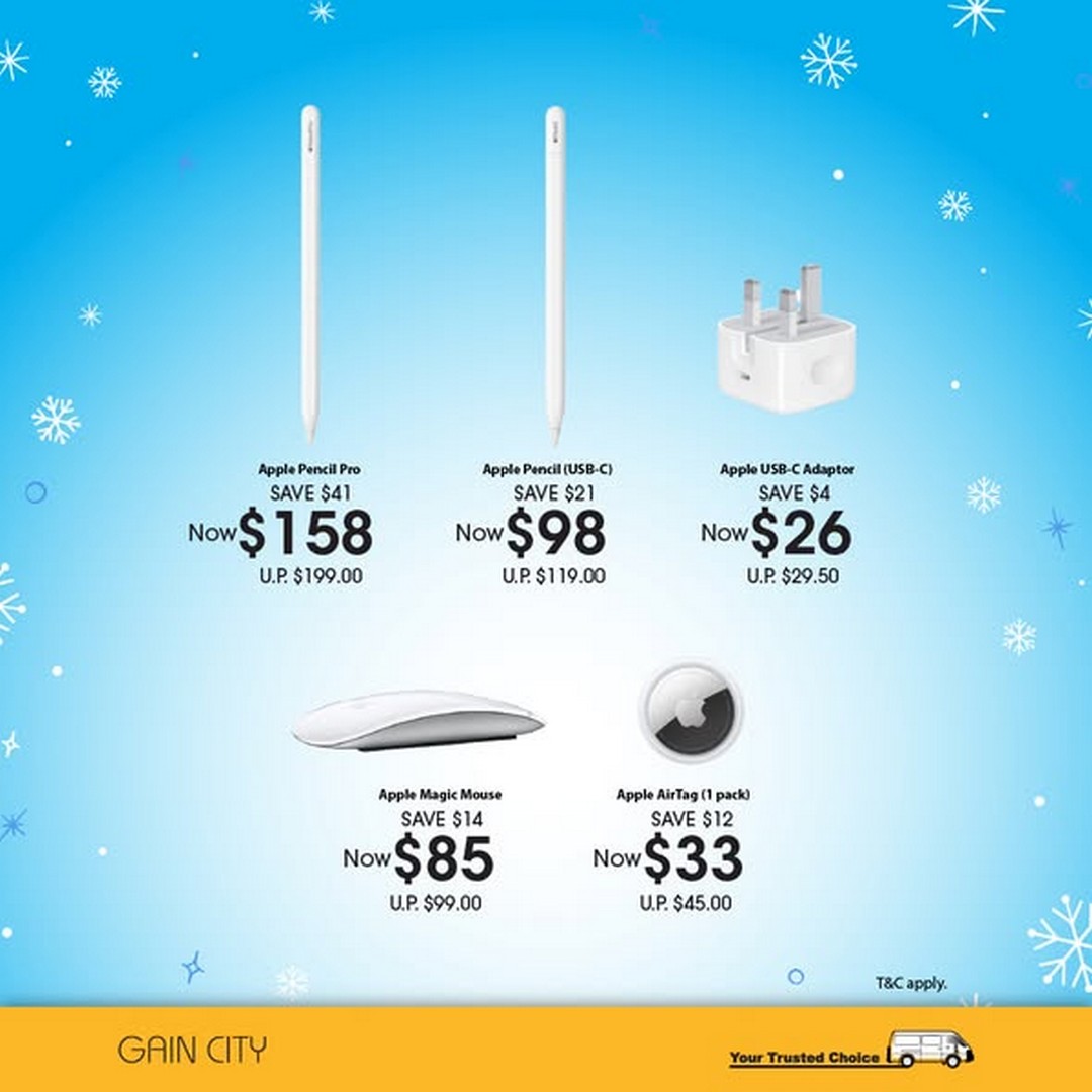 11 December 2025 onwards: Gain City Apple Deals Promotion – Unmissable ...