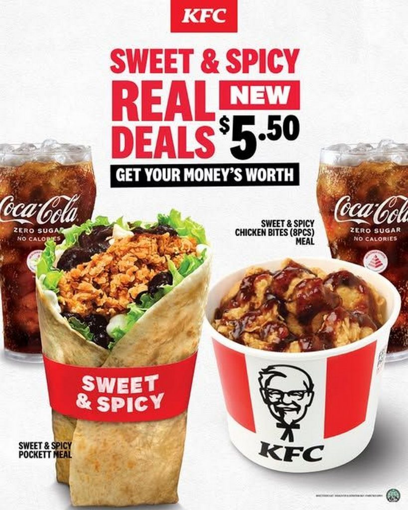17 December 2025 onwards: KFC Singapore: Sweet & Spicy Pockett and ...