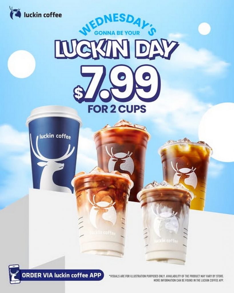 1 January 2026: Luckin Coffee Singapore: New Year 2-Cup Promotion ...