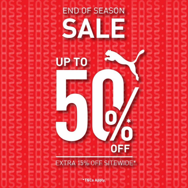 19 December 2025–18 January 2026: Puma: End of Season Sale: Up to 50% ...