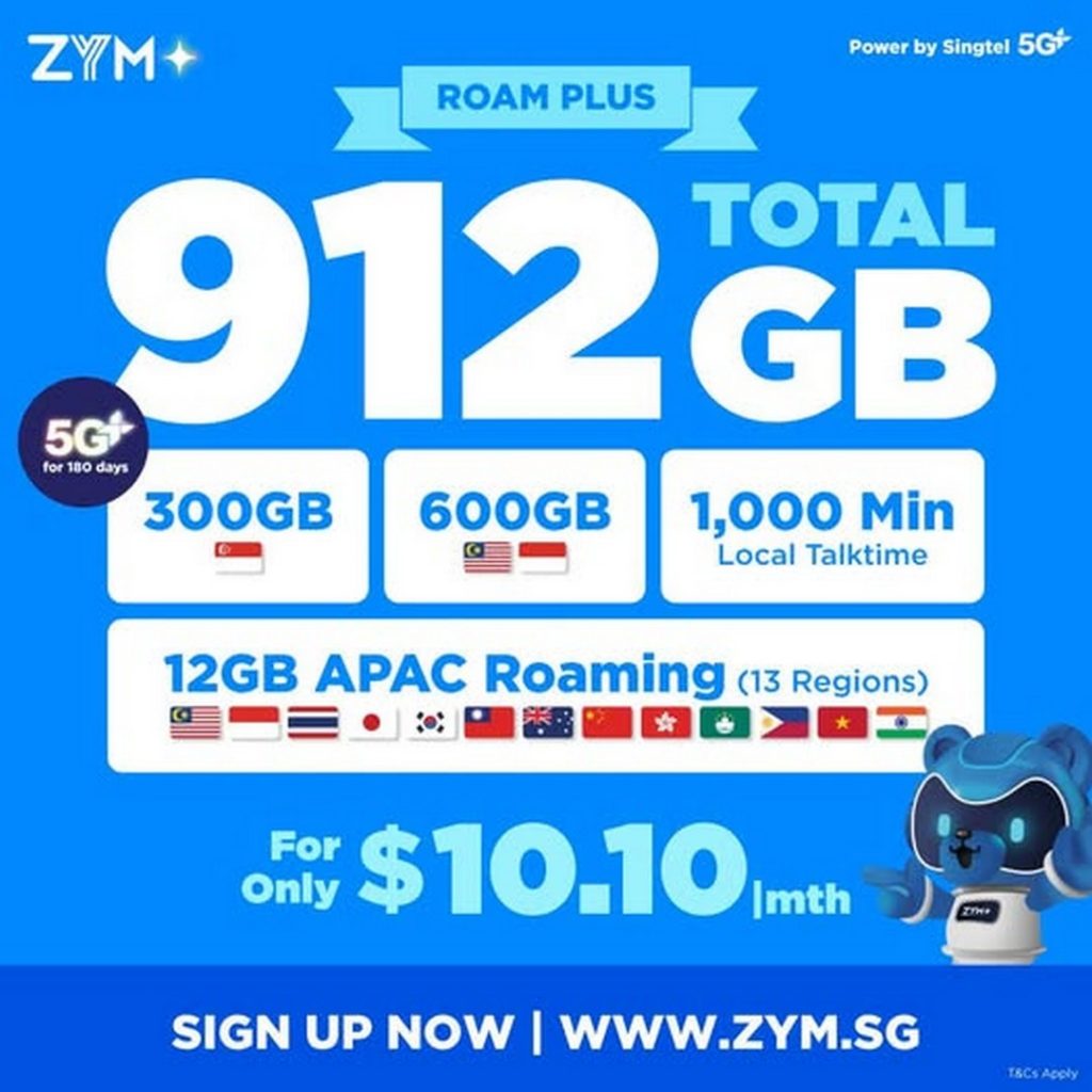 1 December 2025 onwards: ZYM Mobile Singapore: Enhanced Mobile Data Plan Promotion, Bigger Data ...