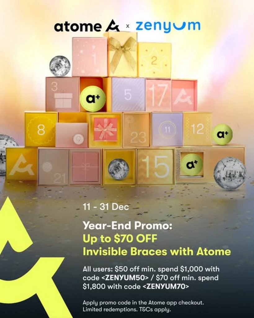 11-31 December 2025: Zenyum Singapore: Year-End Smile Promotion: Enjoy ...