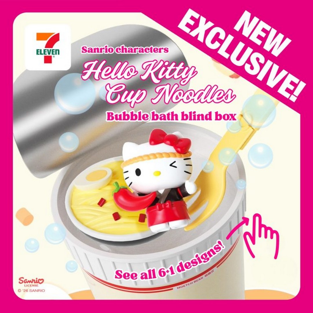21 January 2026 Onwards: 7-Eleven Singapore: Hello Kitty Cup Ramen ...