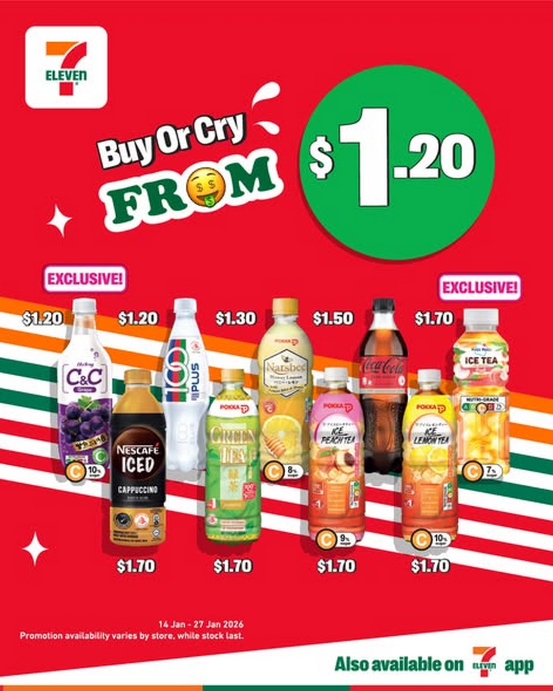 14–27 January 2026: 7-Eleven Singapore: Must-Buy Drinks From $1 ...