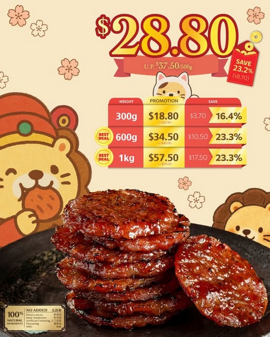 5 January 2026 onwards: Bee Cheng Hiang Singapore: Freshly Grilled ...