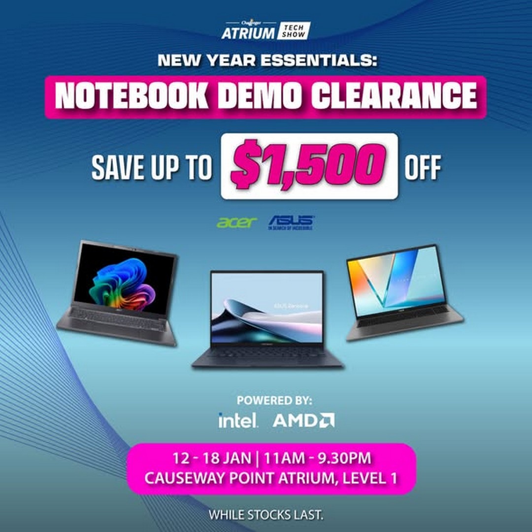 12–18 January 2026: Challenger Singapore New Year Tech Deals: Members ...