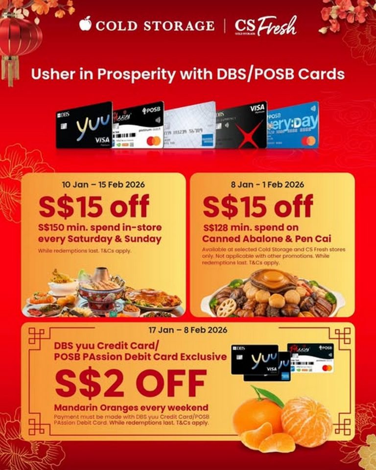 8 January-15 February 2026: Cold Storage Singapore: Chinese New Year ...