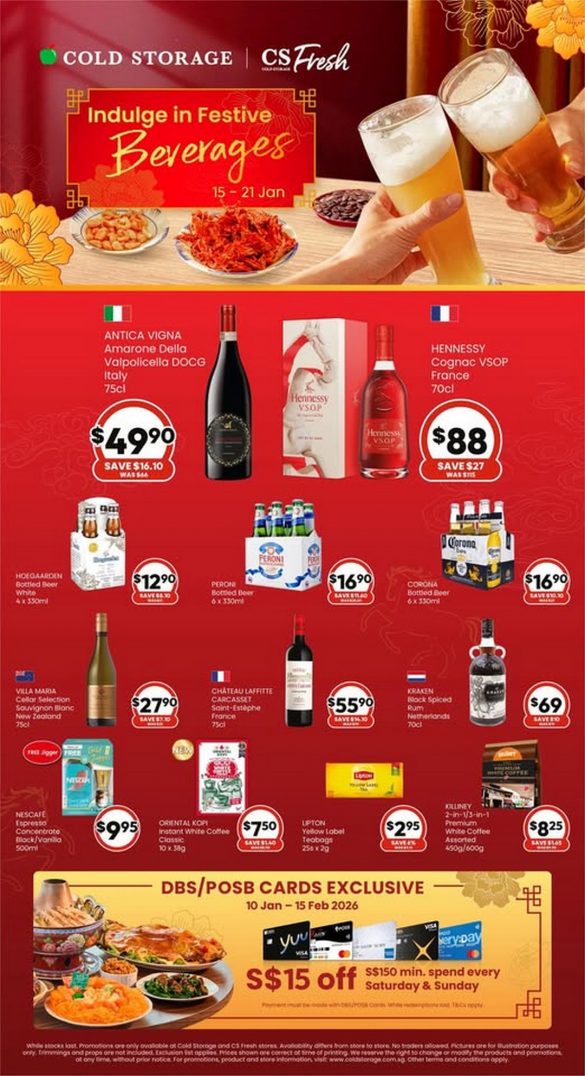 Now till 21 January 2026: Cold Storage Singapore: Festive Chinese New ...