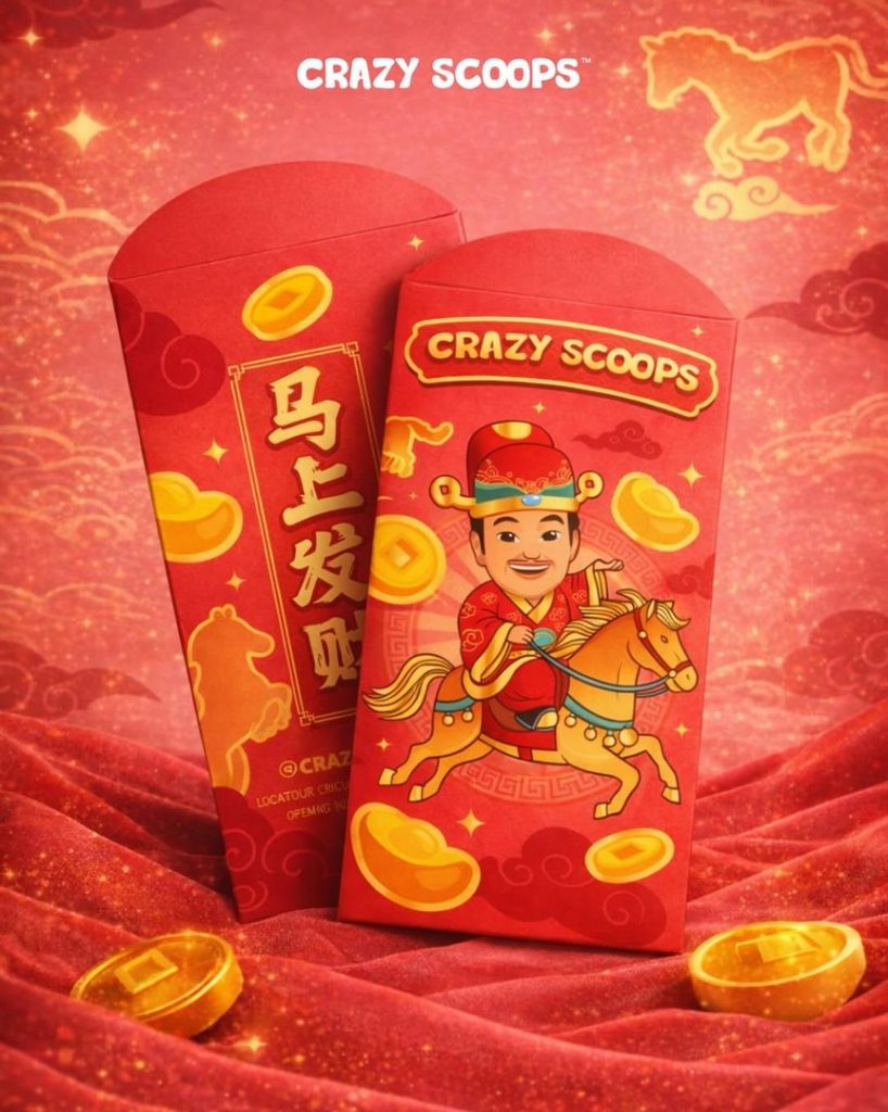 25 January 2026 Onwards: Crazy Scoops: Free Angbao Pack with Minimum ...