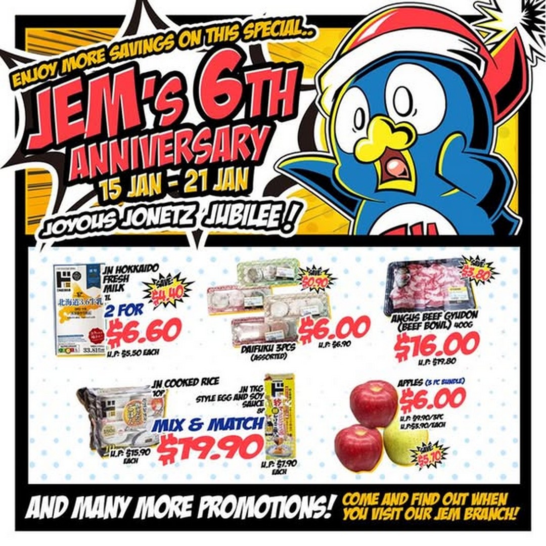 15–21 January 2026: DON DON DONKI Singapore: 6th Anniversary Sale with ...