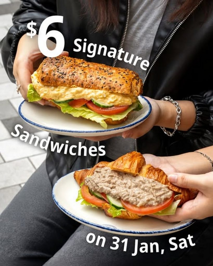 31 January 2026: Délifrance Singapore: $6 Signature Sandwich Promotion ...