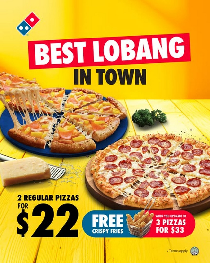 28 January 2026 onwards: Domino's Pizza Singapore: Irresistible Pizza ...