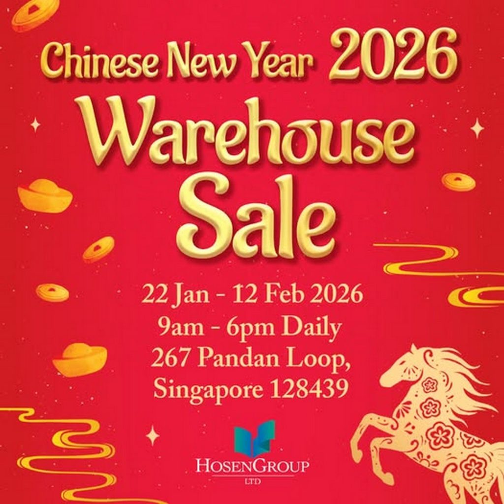 Now till 12 February 2026: HOSEN Singapore: Chinese New Year Warehouse ...