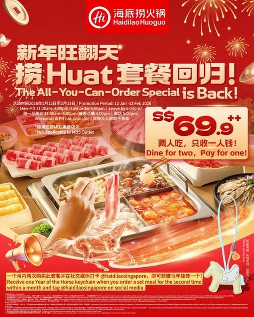 12 January–13 February 2026: Haidilao Singapore: All-You-Can-Order ...