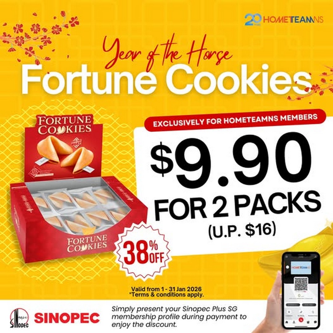 Now till 31 January 2026: HomeTeamNS x Sinopec Singapore: Chinese New ...