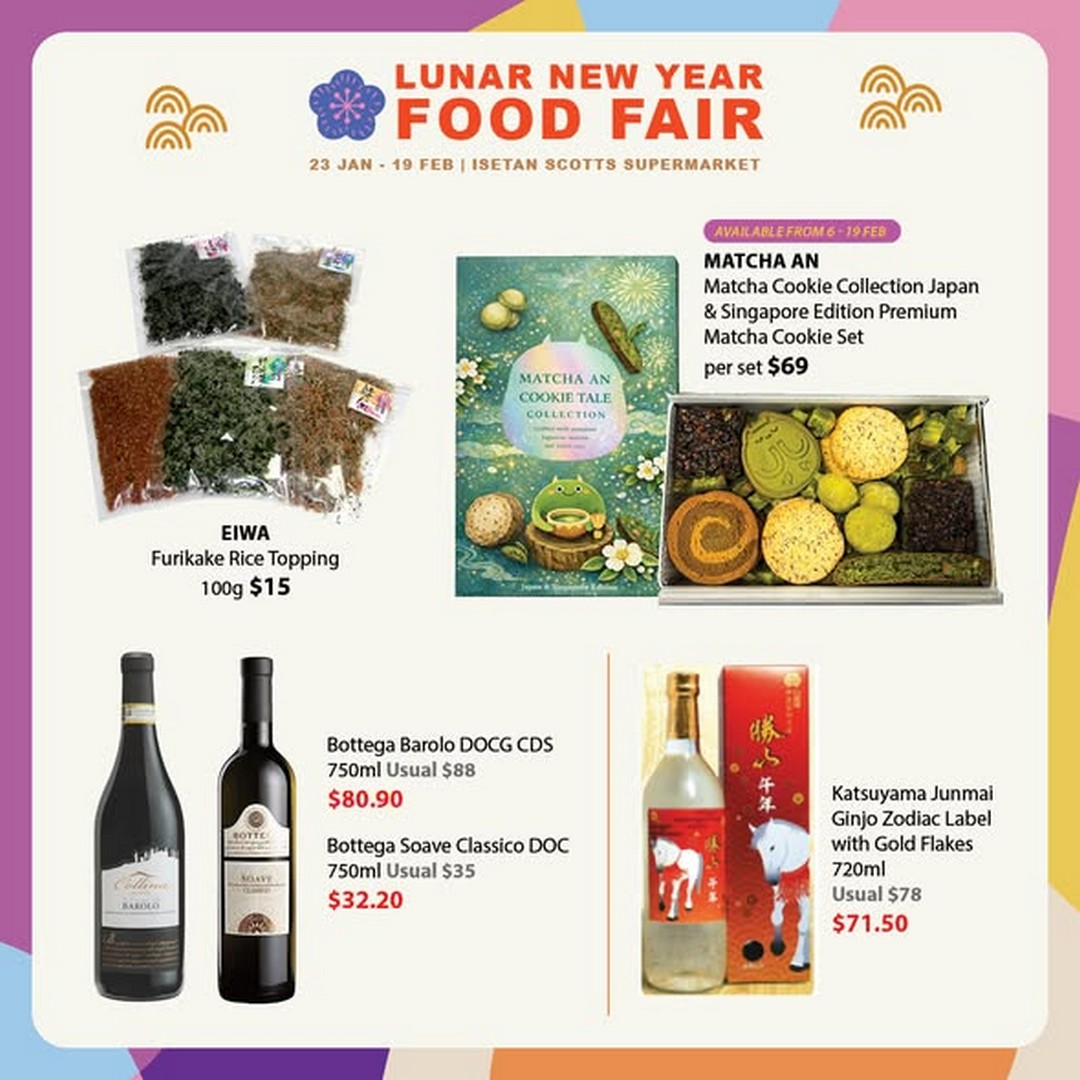 23 January-19 February 2026: Isetan Singapore: Lunar New Year Fair ...