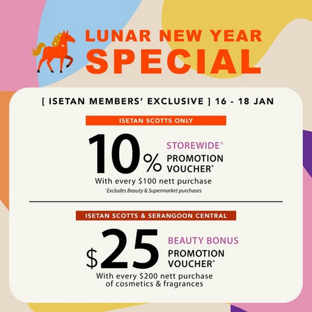 16–18 January 2026: Isetan Singapore Lunar New Year Specials ...