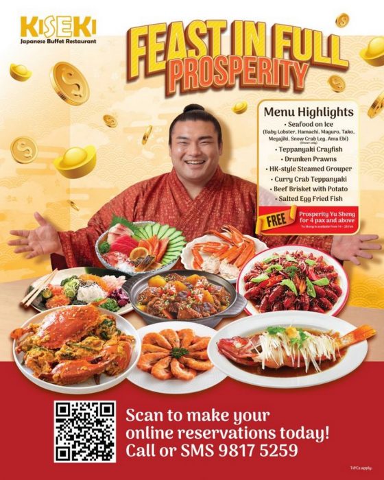 14-22 February 2026: Kiseki Japanese Buffet: CNY Festive Buffet ...