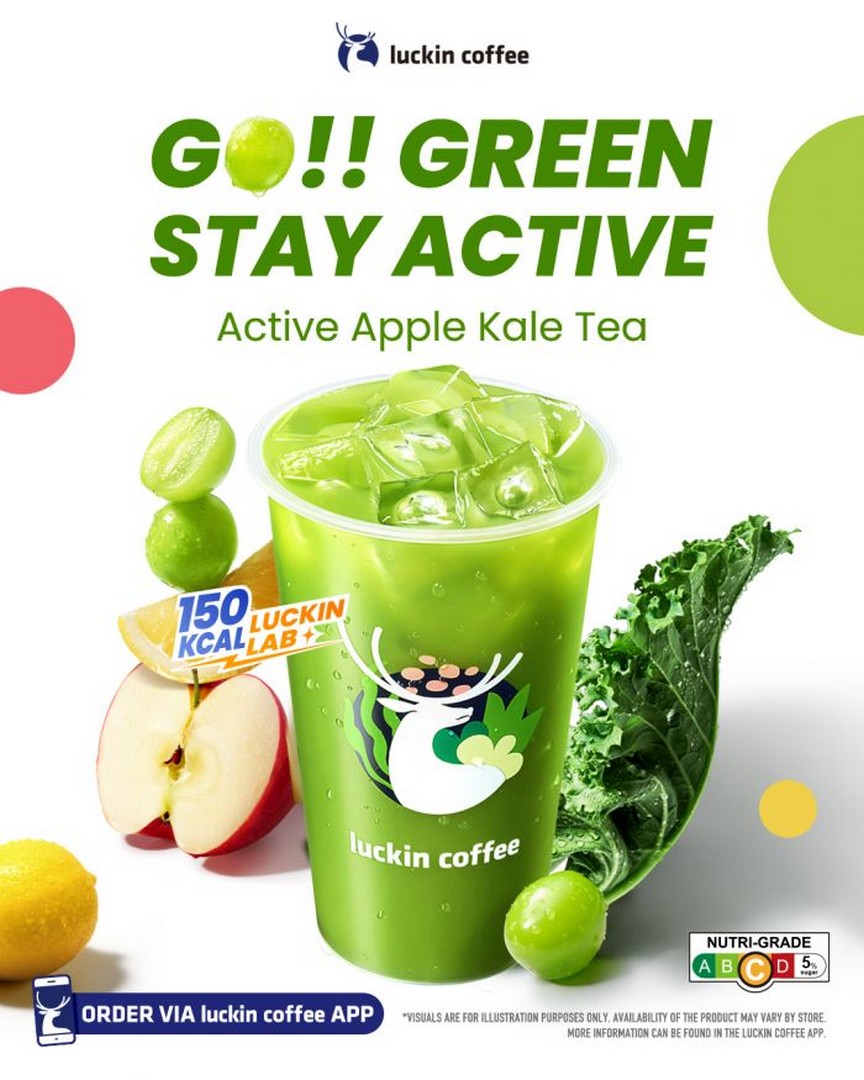 26 January 2026 onwards: Luckin Coffee: Launch of Active Apple Kale Tea ...