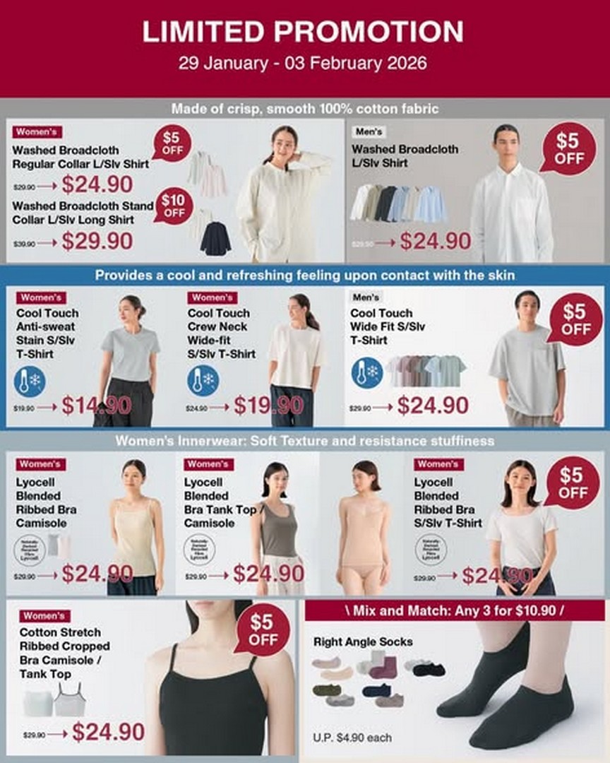 29 January–3 February 2026: MUJI Singapore January Limited Promotions ...