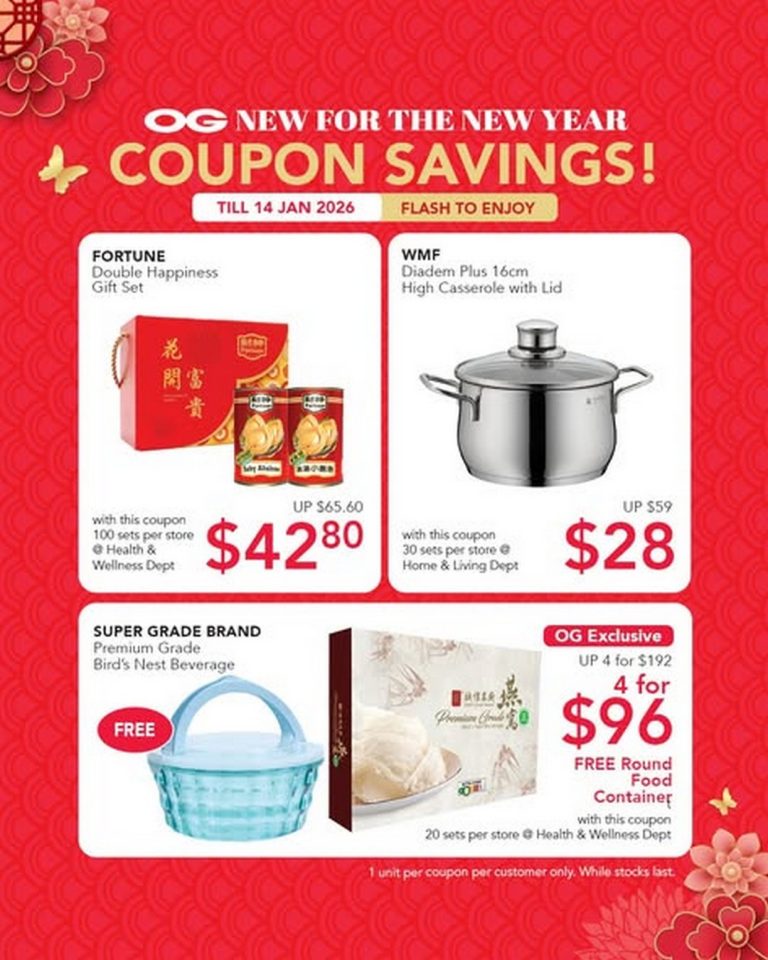 Now till 14 January 2026: OG Singapore: Celebrate Lunar New Year with ...